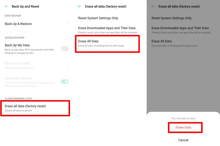 Cara Reset Oppo A15 Ke Setelan Pabrik Dengan Aman | BaruBenar